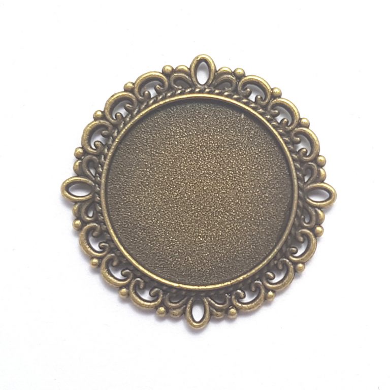 Metal Embellishments - Crafted With Love and Roses