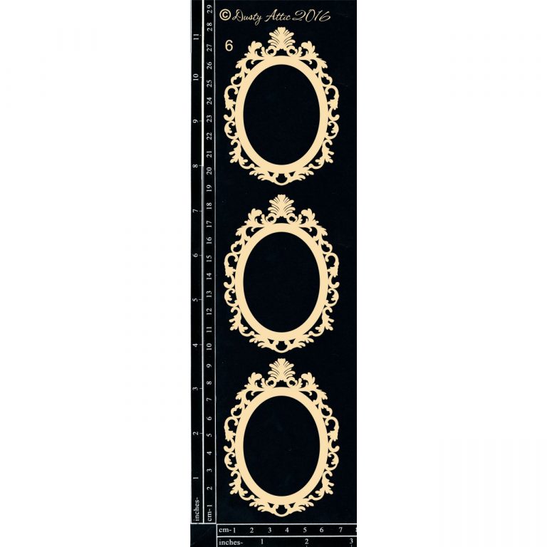 Dusty Attic Chipboard - Crafted With Love and Roses