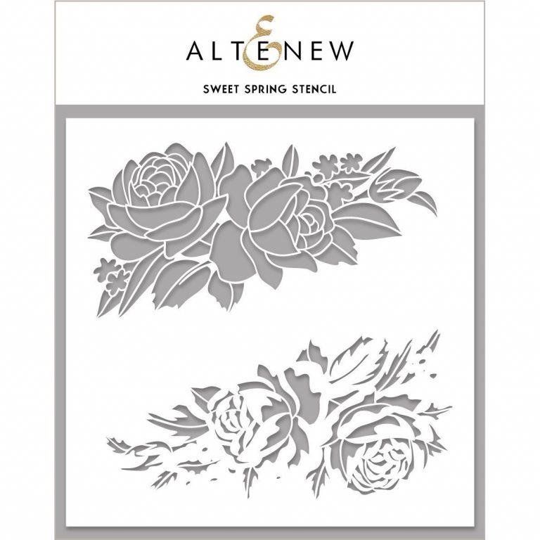 Sweet Spring Stencil - Crafted With Love and Roses