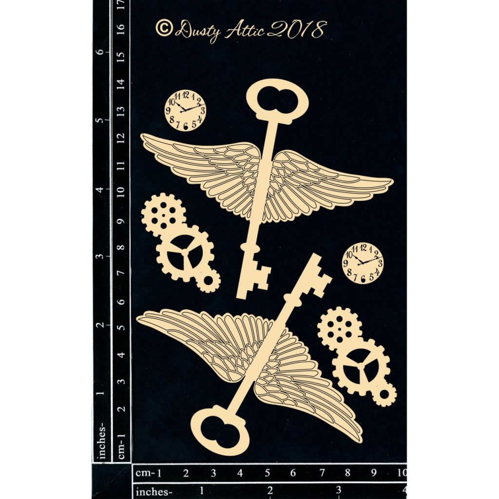 Winged Keys - Crafted With Love and Roses