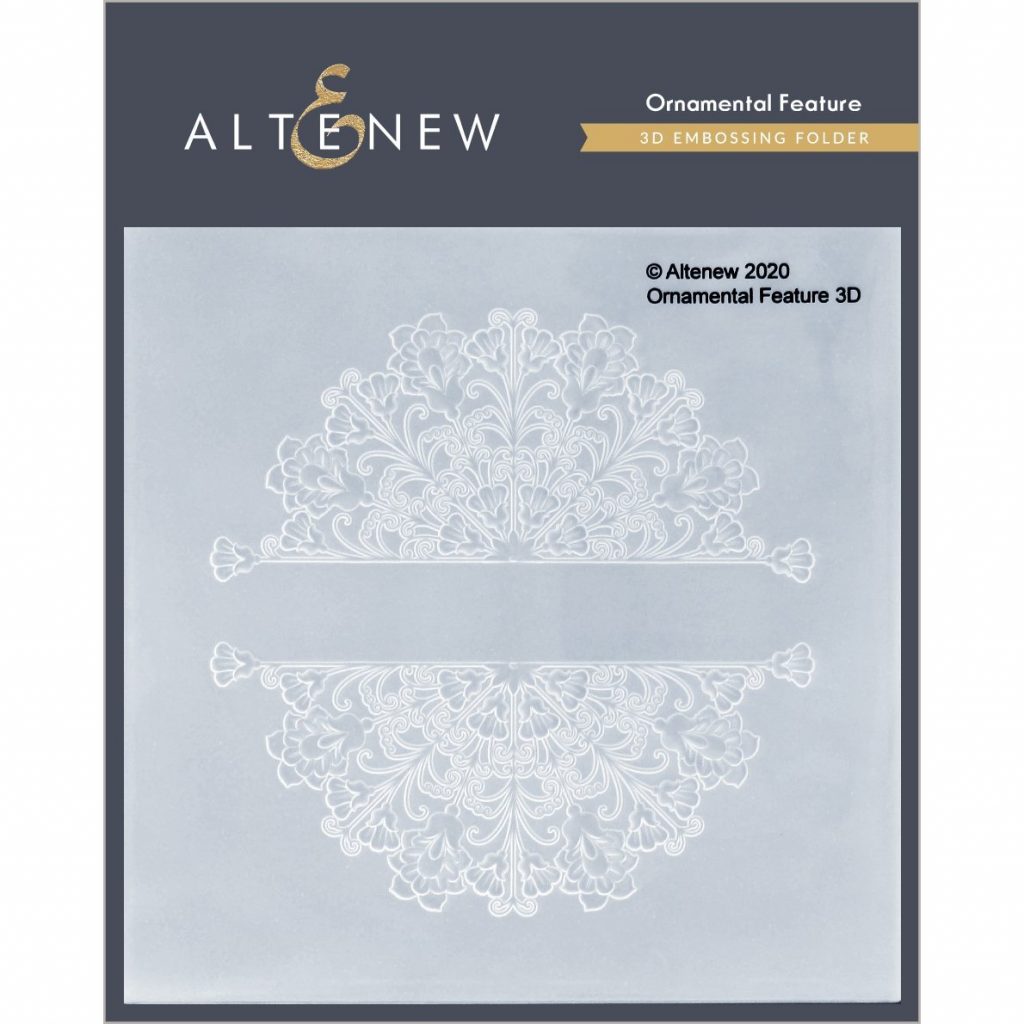 Floral Diamond Blocks 3D Embossing Folder - Crafted With Love and Roses