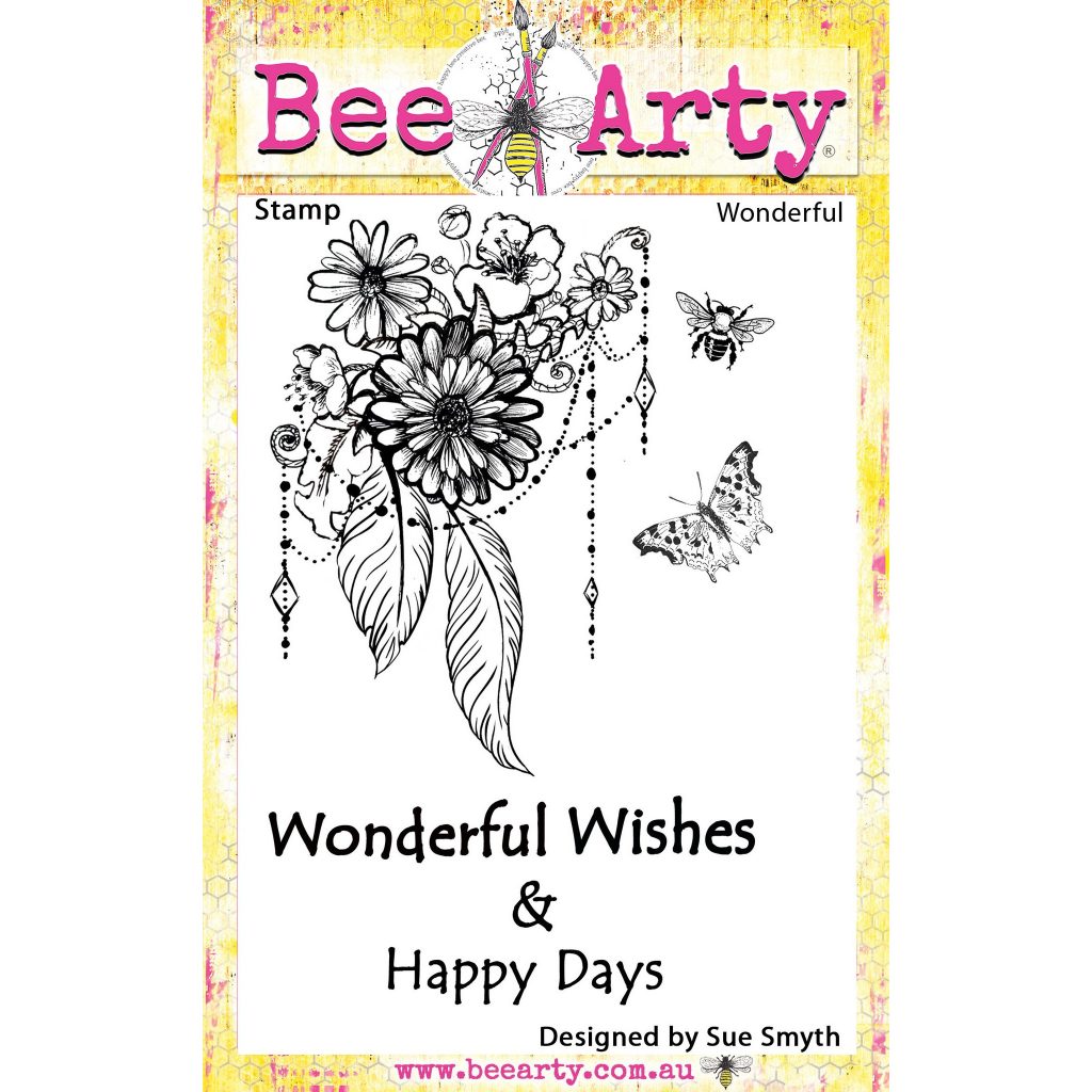 Wonderful Clear Stamp Set - Crafted With Love and Roses