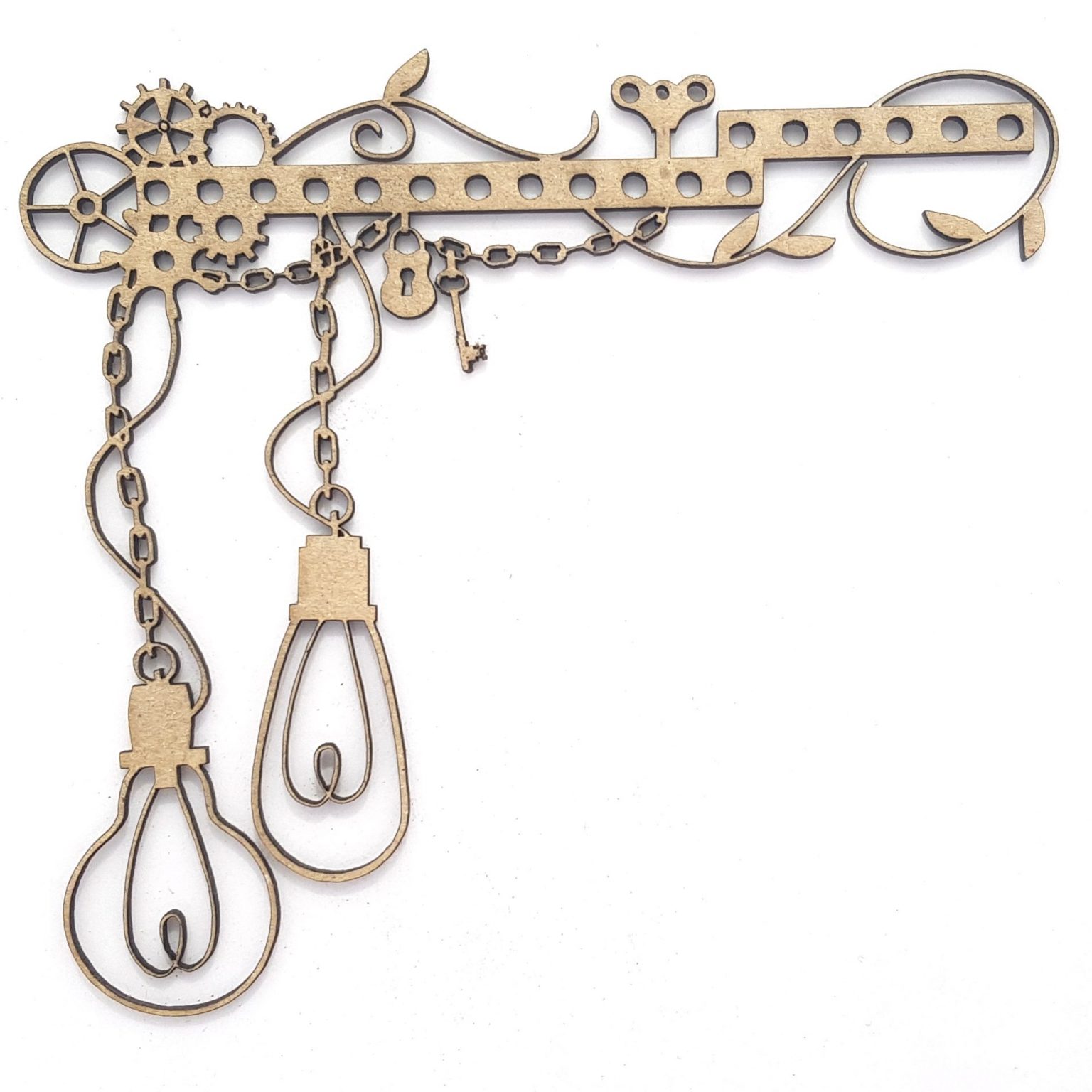 Steampunk Dangle Corner - Crafted With Love and Roses