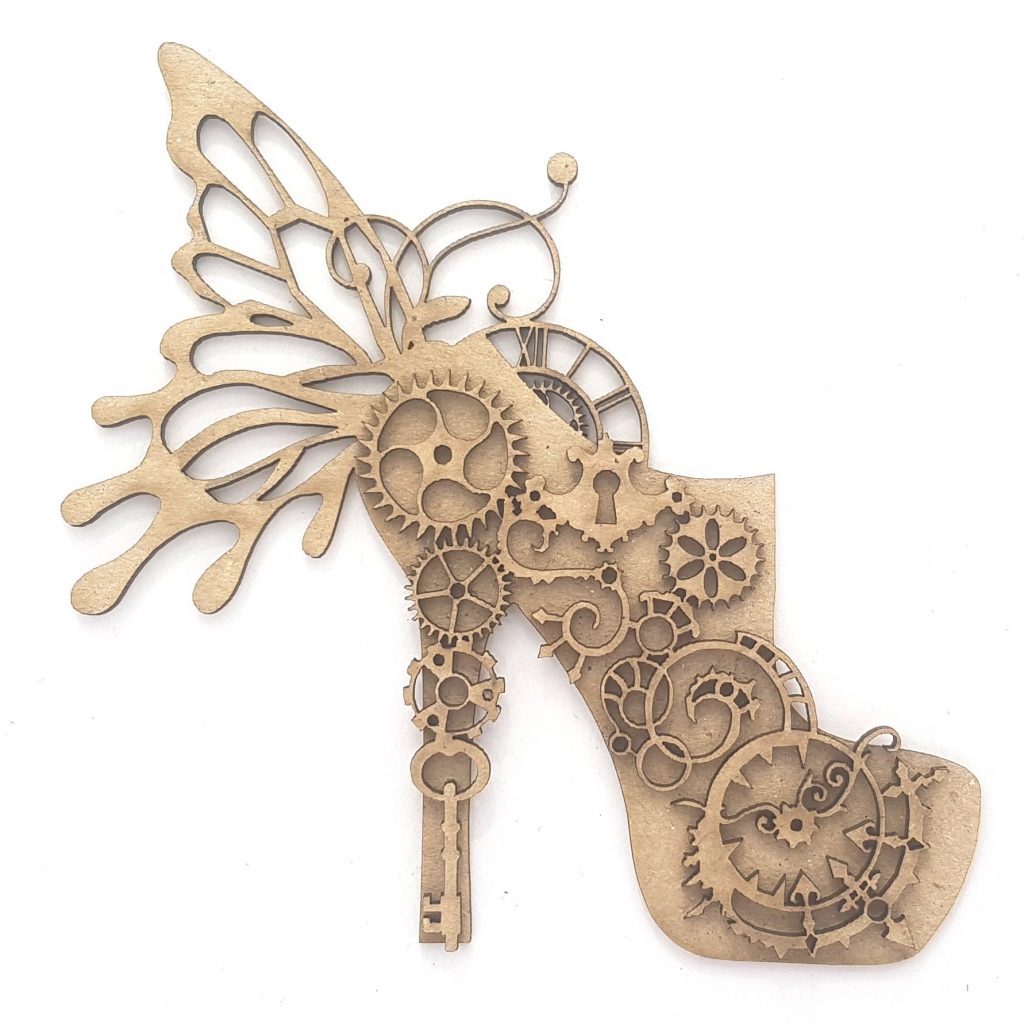 Steampunk Shoe - Crafted With Love and Roses