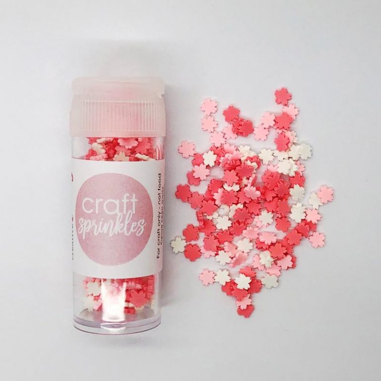 Blush Sakura Craft Sprinkles - Crafted With Love and Roses