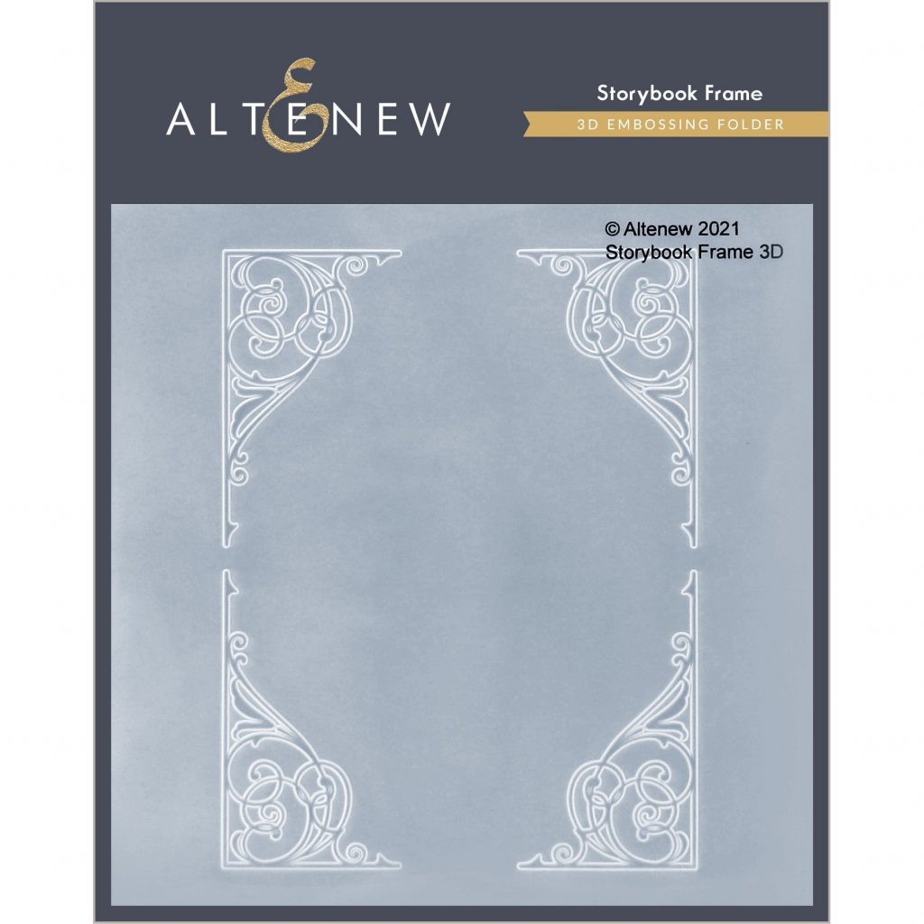 Lotus Frame 3D Embossing Folder - Crafted With Love and Roses