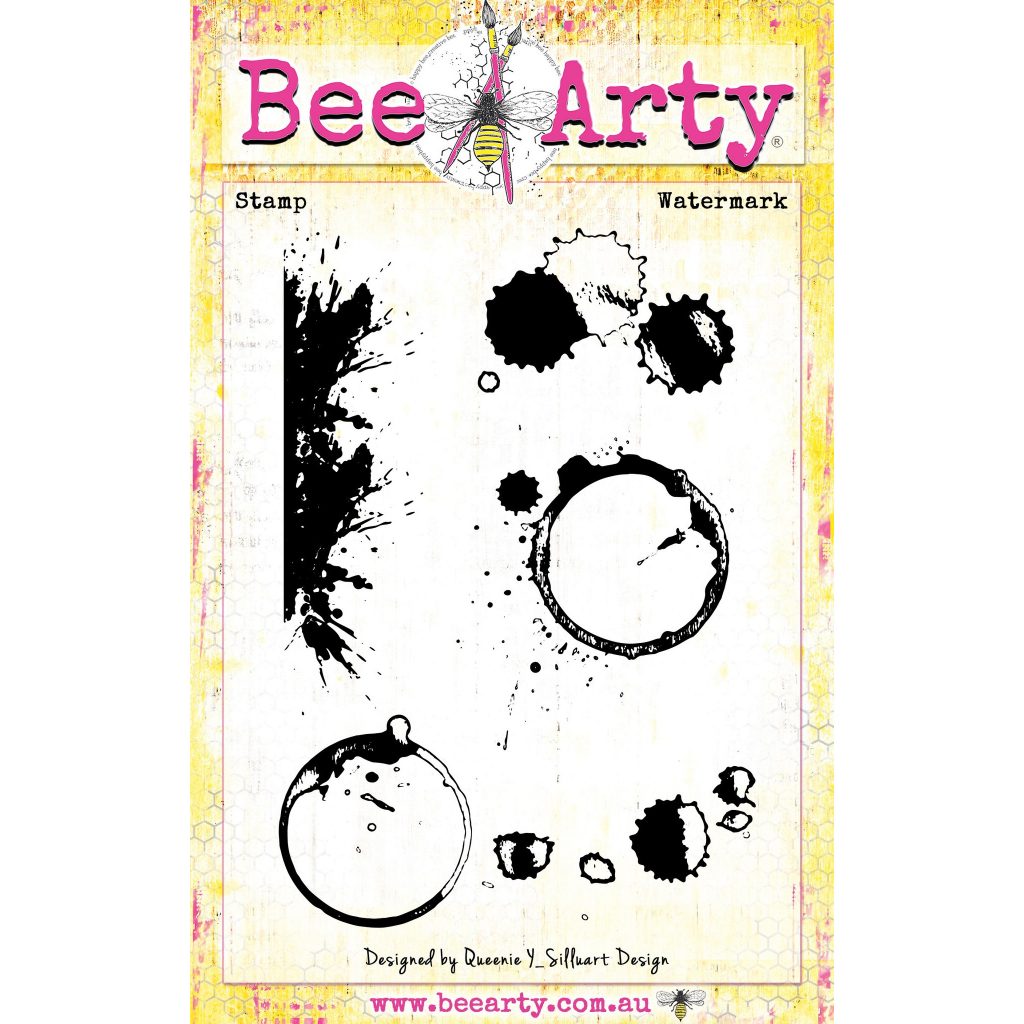 Watermark Clear Stamp Set - Crafted With Love and Roses