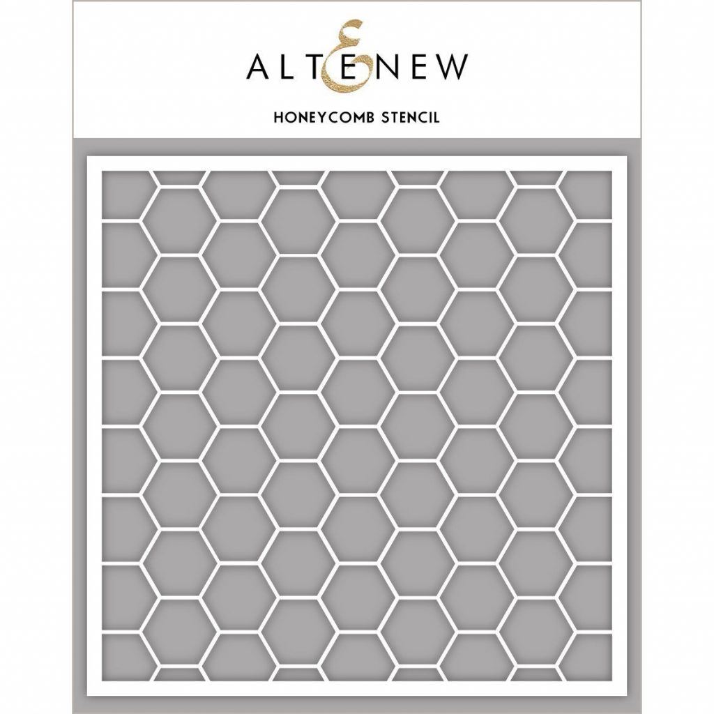 Honeycomb Stencil - Crafted With Love and Roses