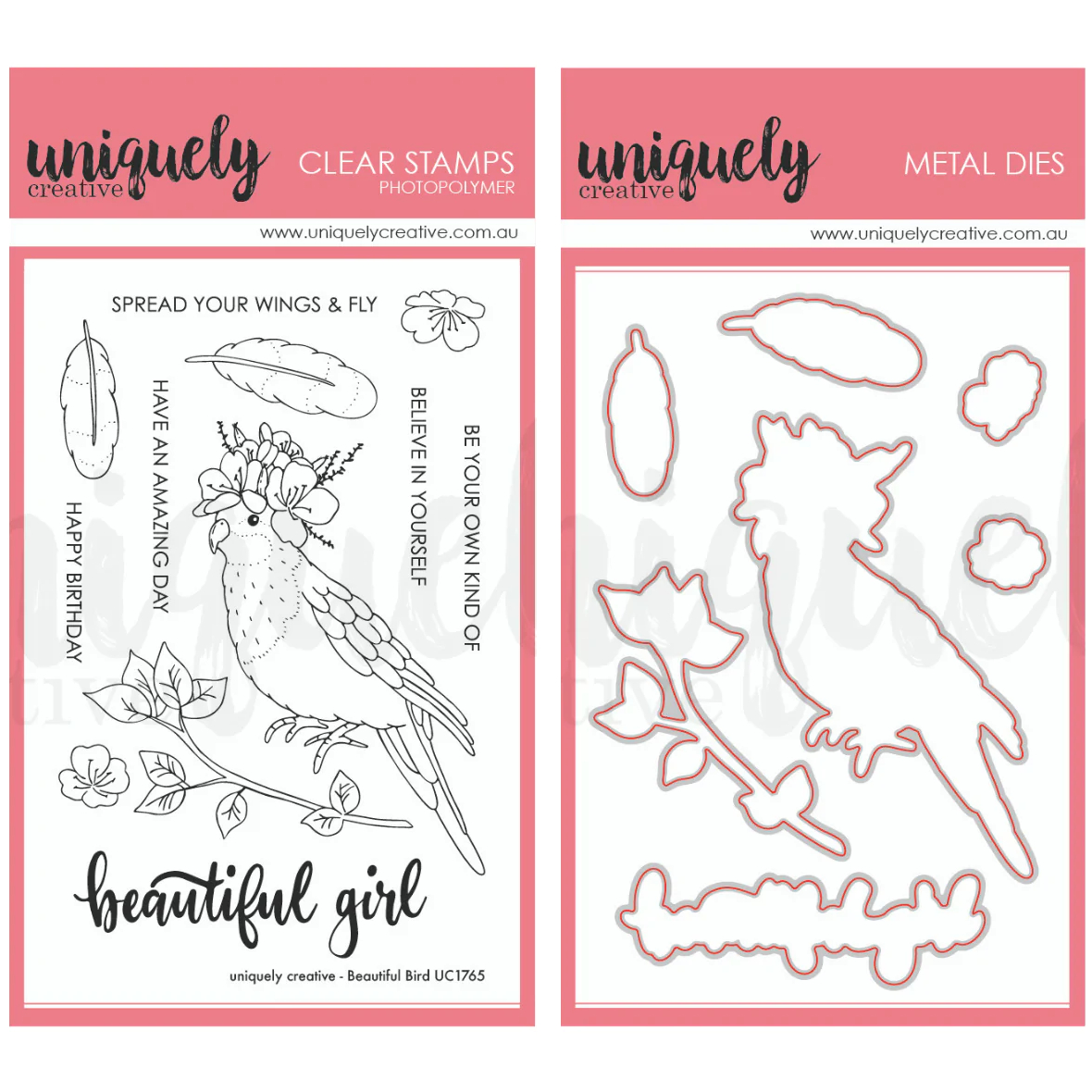 Pretty Amazing Stamp and Die Set - Crafted With Love and Roses