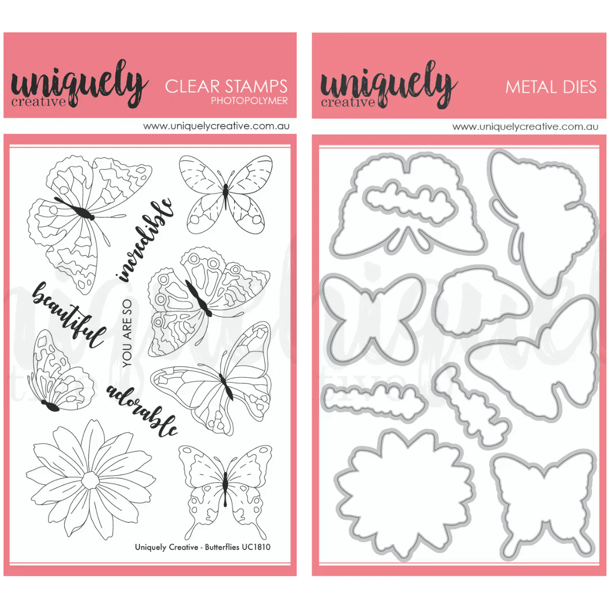 Pretty Amazing Stamp and Die Set - Crafted With Love and Roses