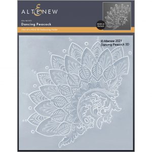 Lotus Frame 3D Embossing Folder - Crafted With Love and Roses