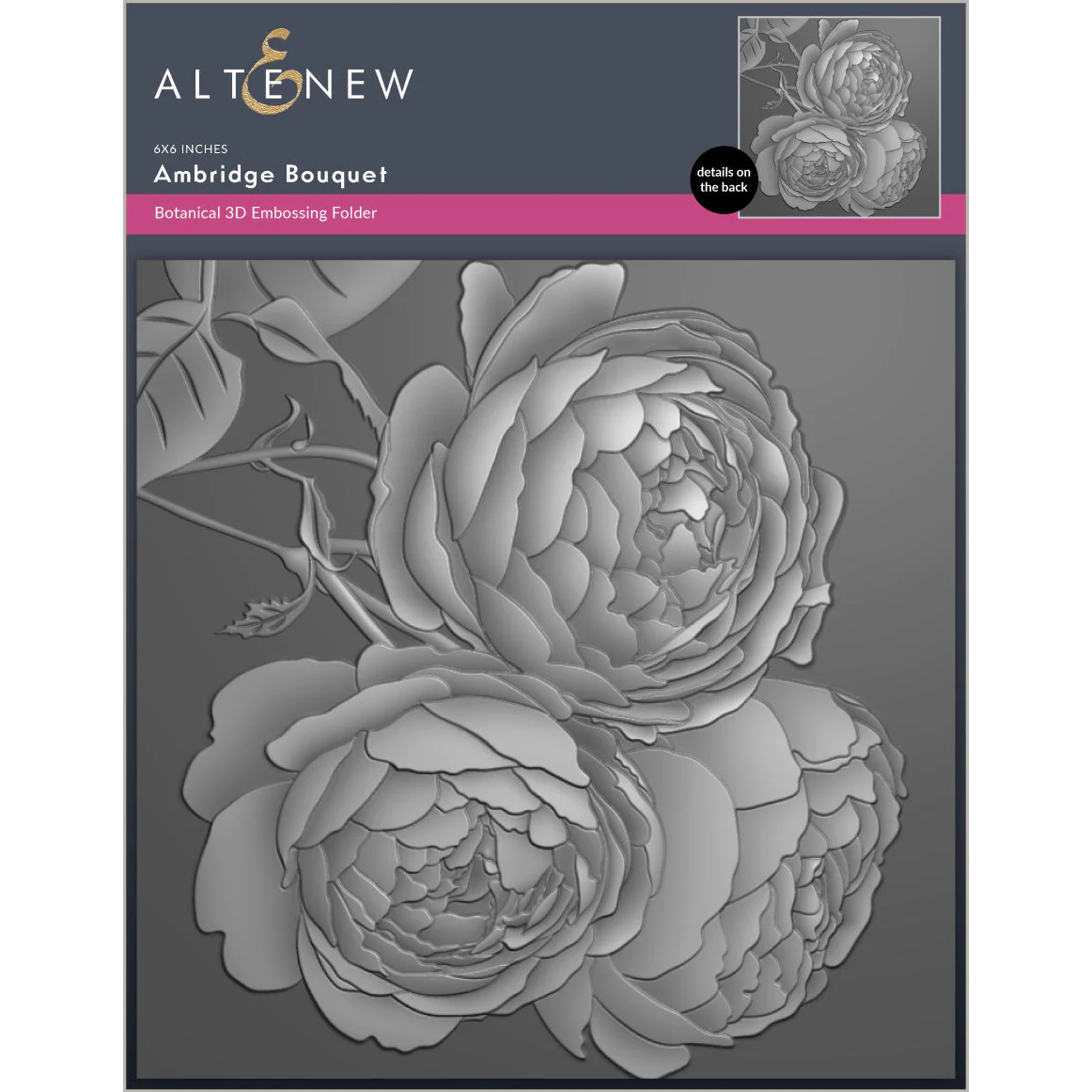 Embossing Folders - Crafted With Love and Roses
