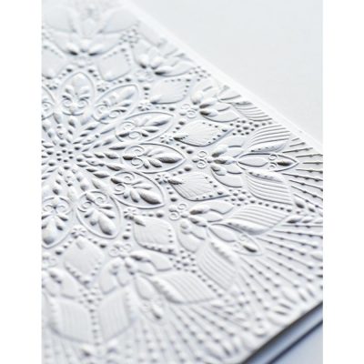 Memory Box 3D Embossing Folder 4.5" x 5.75" - Stunning Mandala ...