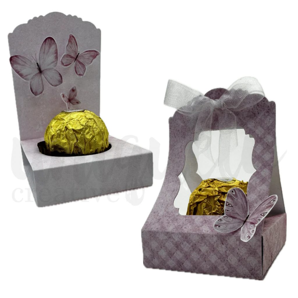 Chocolate Treat Holder Die - Crafted With Love and Roses