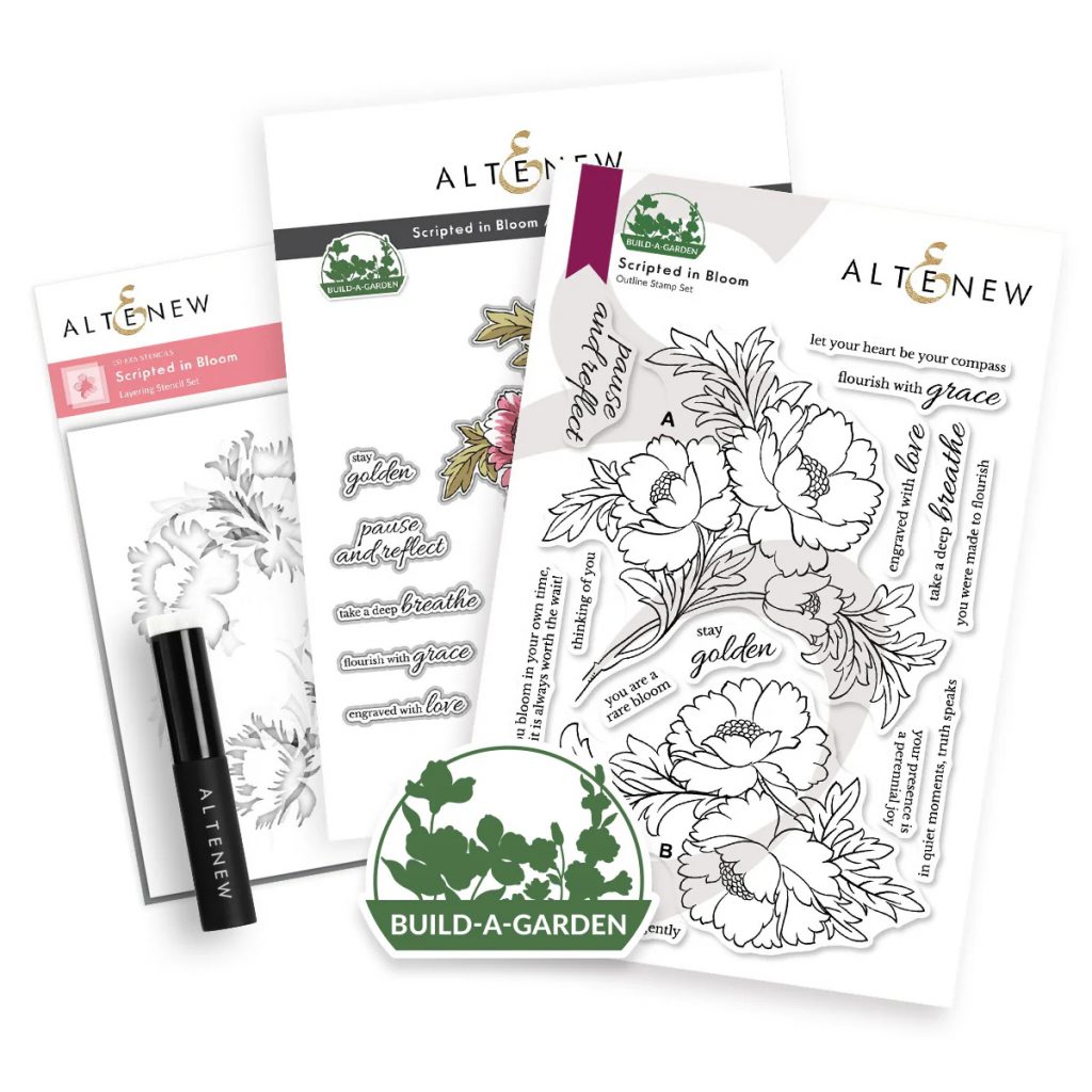 Build-A-Garden: Scripted in Bloom & Add-on Die Bundle - Crafted With ...