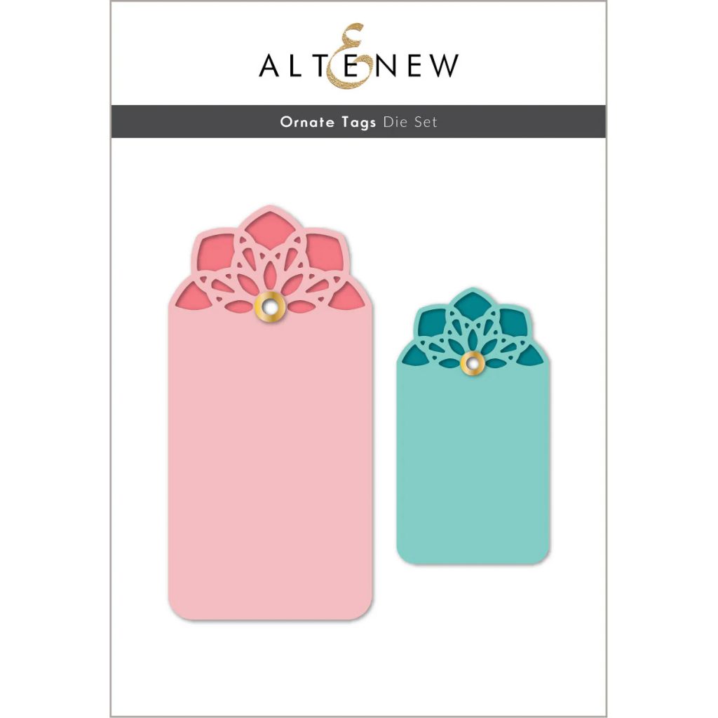 Ornate Tags Die Set - Crafted With Love and Roses
