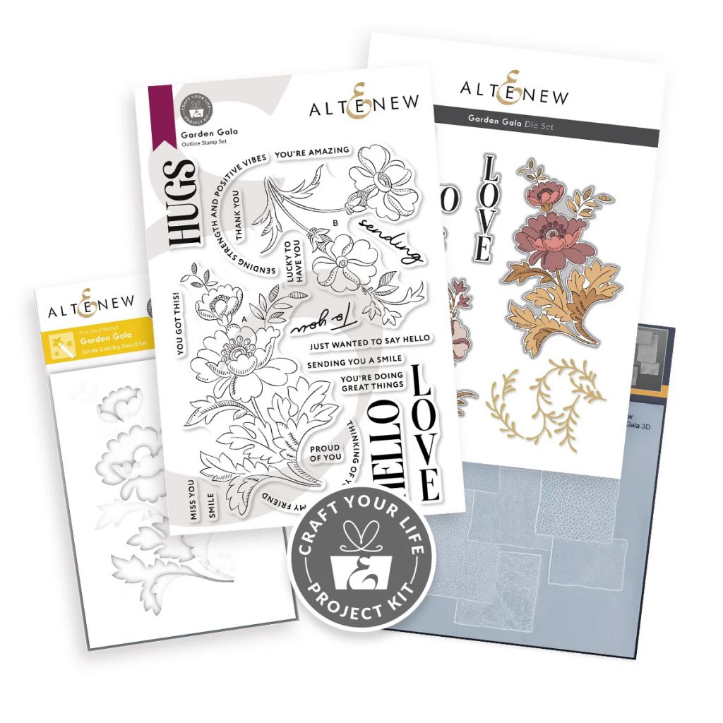 Craft Your Life Project Kit: Garden Gala - Crafted With Love and Roses